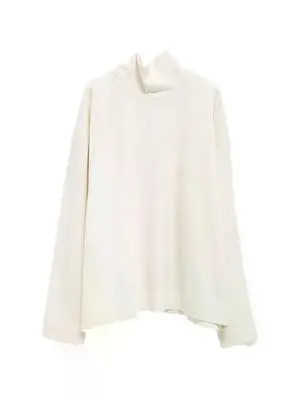 WILLY CHAVARRIA Bufallo Logo-embroidered High-neck T-shirt - Neutrals