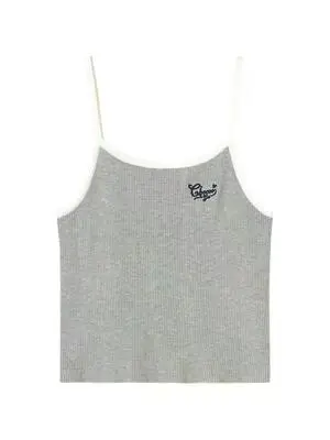 CHOCOOLATE Cable-knit Layered Cardigan Set - Grey
