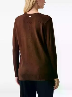FRACOMINA Patterned V-neck Cardigan