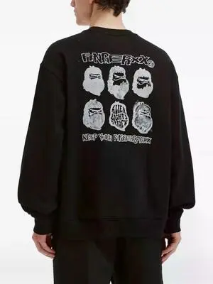 FINGERCROXX Graphic-print Sweatshirt
