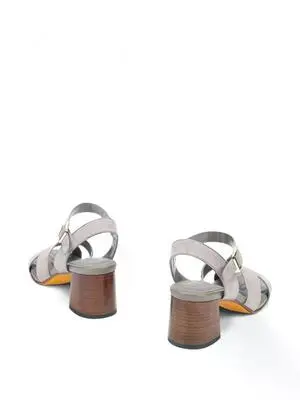 DOUCAL'S Criss-cross Suede Sandals