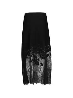 Ulla Johnson Josina Lace-trim Midi Skirt