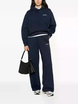Sporty & Rich Logo-embroidered Track Pants
