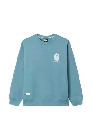 FINGERCROXX Graphic-print Sweatshirt - Blue