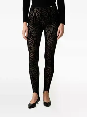 FRACOMINA Patterned Stirrup Leggings