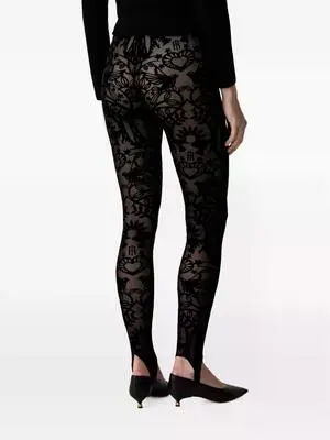 FRACOMINA Patterned Stirrup Leggings
