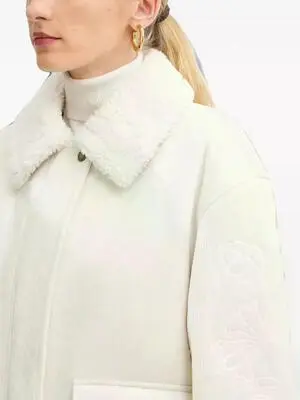 ERMANNO FIRENZE Embroidered Corduroy Jacket