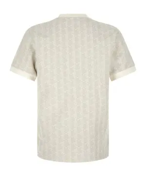 Lacoste Monogram Jacquard Knitted Top