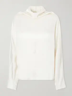 Citizens Of Humanity Ilaria Satin Blouse - Neutrals