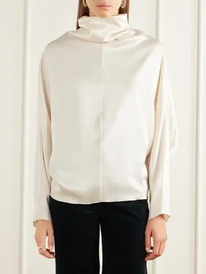 Citizens Of Humanity Ilaria Satin Blouse - Neutrals