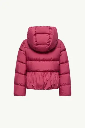 Moncler Elizaveta Hooded Down Jacket - Raspberry Pink