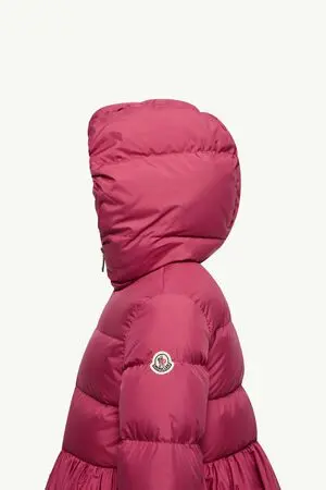Moncler Elizaveta Hooded Down Jacket - Raspberry Pink