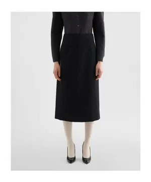 JIL SANDER Silk Faille Skirt