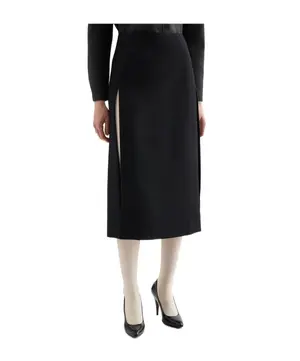 JIL SANDER Silk Faille Skirt