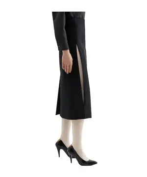 JIL SANDER Silk Faille Skirt