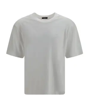 Herno Logo-embroidered Cotton T-shirt - Gray