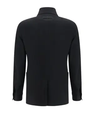 Zegna Il Conte Oasi Stand Collar Jacket