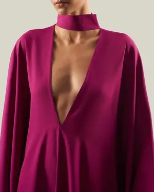 TALLER MARMO Ooo Kaftan - Pomegranate