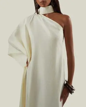 TALLER MARMO Paloma Linen Dress