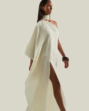 TALLER MARMO Paloma Linen Dress