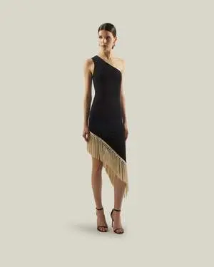 TALLER MARMO Yacare Dress - Black