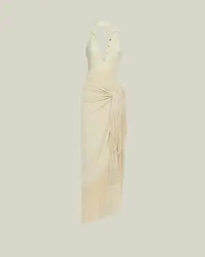 TALLER MARMO Grand Tropicana Swimsuit - Ivory