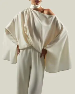 TALLER MARMO Brooks Jumpsuit - Ivory