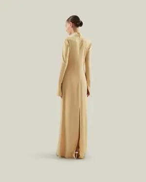 TALLER MARMO Ziegfeld Dress - Pergamena