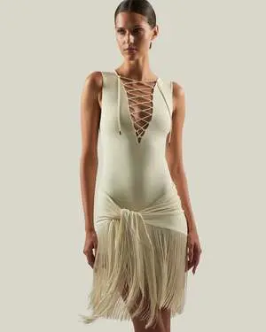 TALLER MARMO Sahara Swimsuit - Ivory