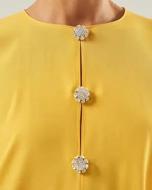 TALLER MARMO Carthage Kaftan - Lemon