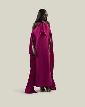 TALLER MARMO Nan Dress - Pomegranate