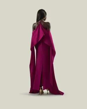 TALLER MARMO Nan Dress - Pomegranate