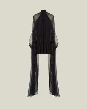 TALLER MARMO Mini Eterea Dress - Black