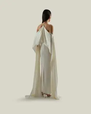TALLER MARMO Nan Dress - Latte