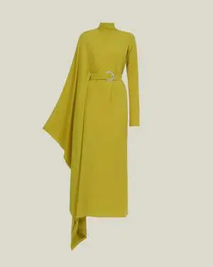 TALLER MARMO Tanning Kaftan - Chartreuse