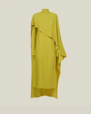 TALLER MARMO Carrington Midi Dress - Chartreuse
