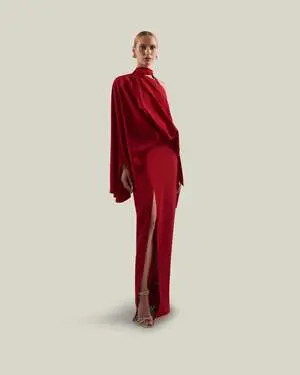 TALLER MARMO Brooks Dress - Ruby