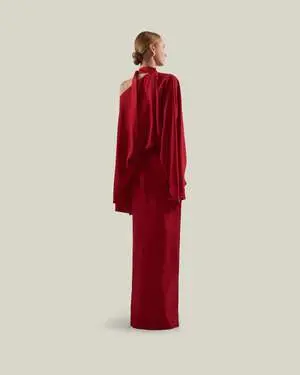 TALLER MARMO Brooks Dress - Ruby