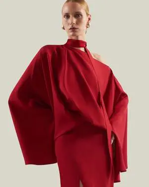 TALLER MARMO Brooks Dress - Ruby