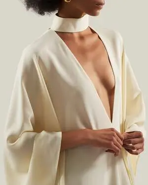 TALLER MARMO Ooo Kaftan - Ivory