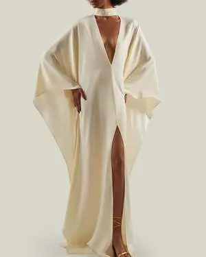 TALLER MARMO Ooo Kaftan - Ivory
