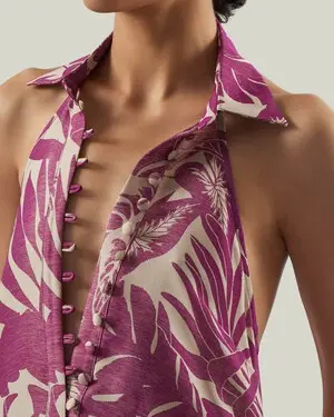 TALLER MARMO Barbara Tropical Dress