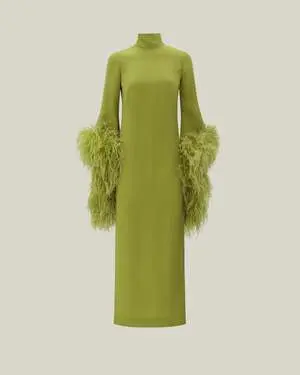 TALLER MARMO Del Rio Dress - Citron