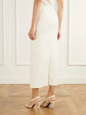 ALMADA Bay Crepe Midi Skirt