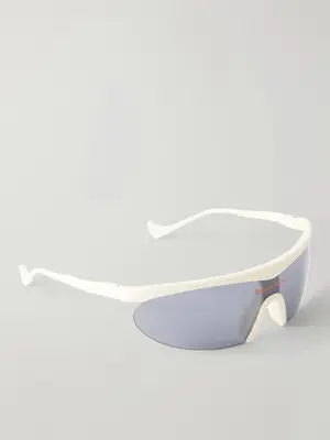 DISTRICT VISION Koharu Semi-rimless D-frame Polycarbonate Sunglasses