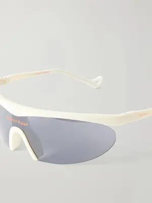 DISTRICT VISION Koharu Semi-rimless D-frame Polycarbonate Sunglasses