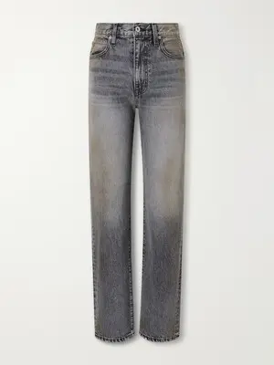 SLVRLAKE London High-rise Straight-leg Jeans - Gray