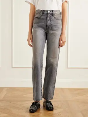 SLVRLAKE London High-rise Straight-leg Jeans
