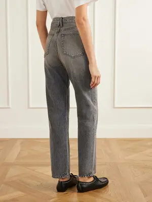 SLVRLAKE London High-rise Straight-leg Jeans