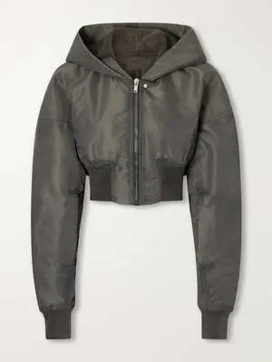 Rick Owens Padded Shell Bomber Jacket - Gray